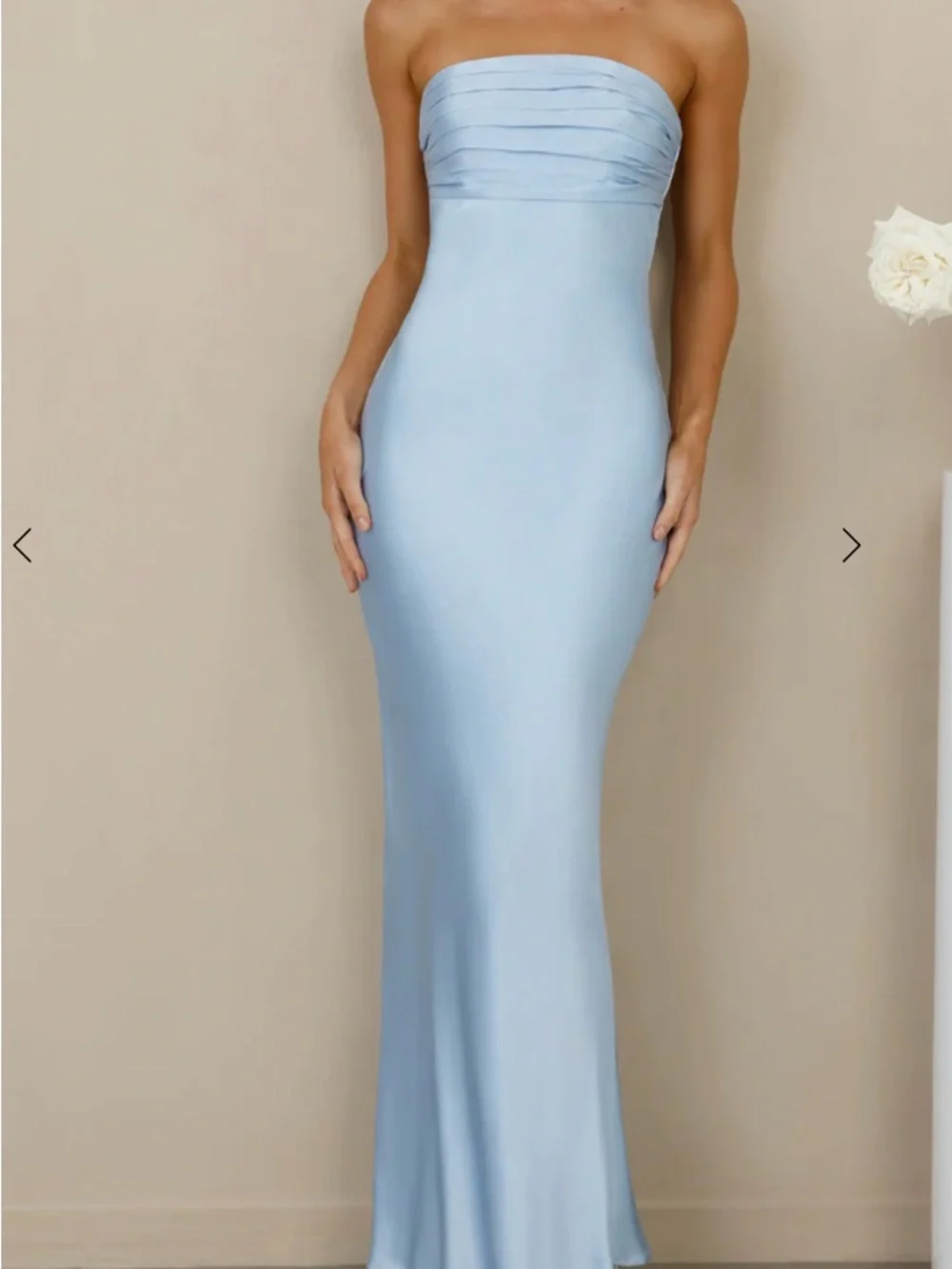 Hello Molly | Dresses | Nwt Hello Molly The Seraphina Strapless Satin ...